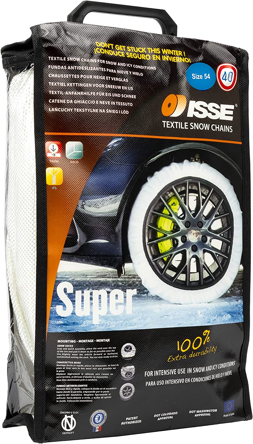 イッセ スノーソックス 布製タイヤチェーン オートセンター機能搭載 Super C50054 - monopra（モノプラ）